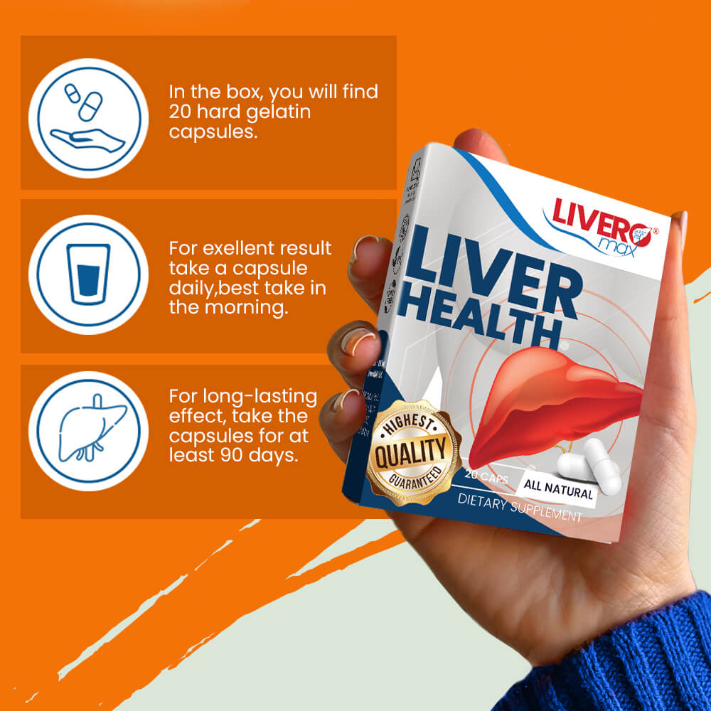 Liveromax - A 100% Natural Liver Defence + Detox Supplement